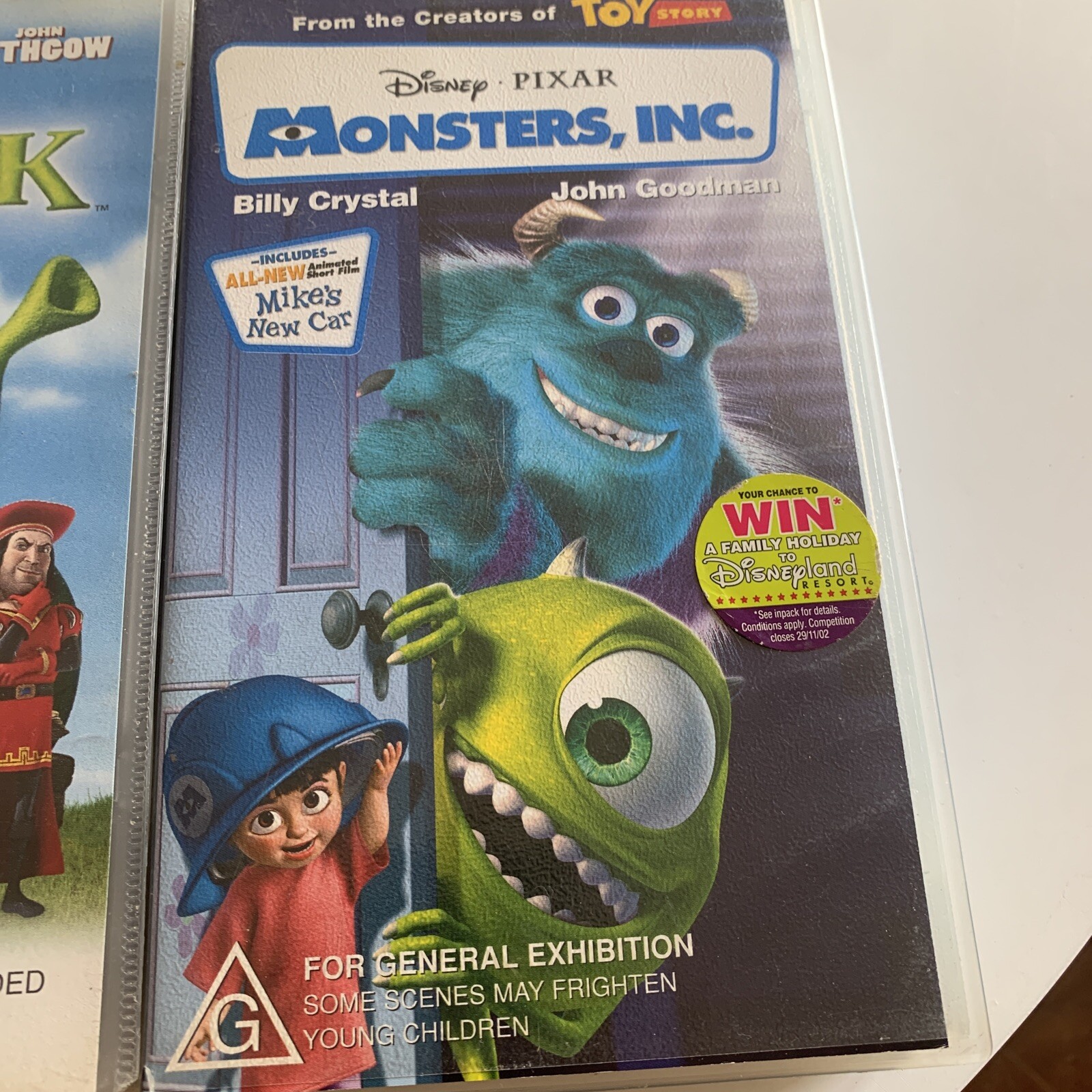 Family VHS Bundle x 4 Toy Story 2 , Shrek, Monsters inc & Babe | eBay ...