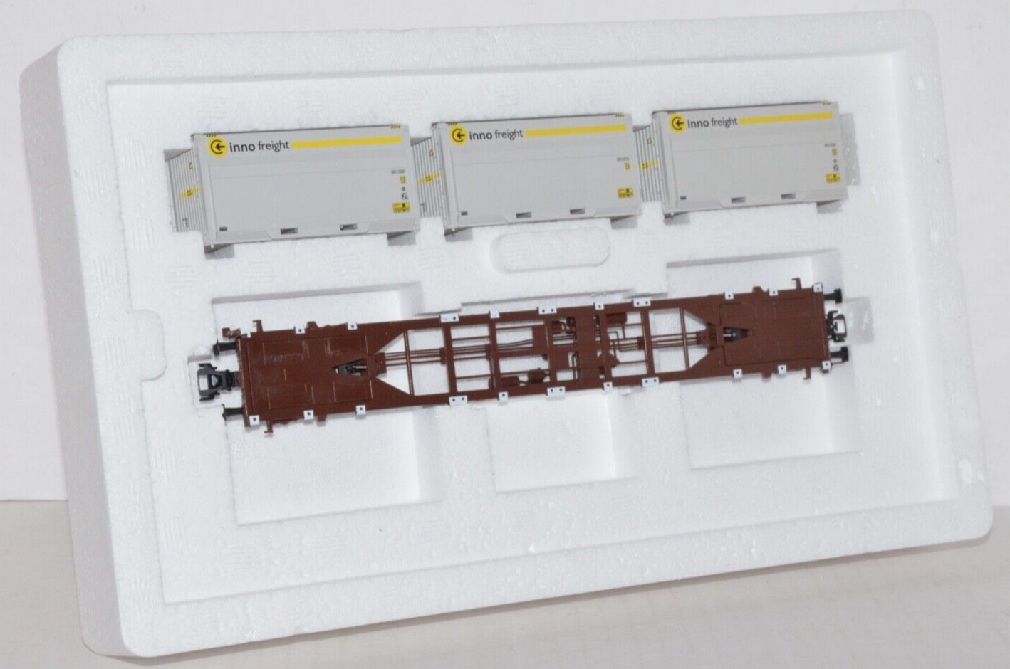 Marklin 47079-03 ÖBB Austrian Railways Flat Car w Inno Freight ...