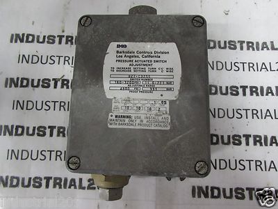 Pressure - Pressure Actuated Switch