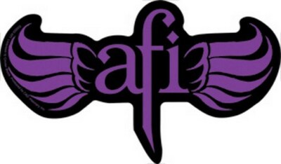 AFI STICKER - PURPLE WINGS LOGO - RARE NEW HOT Decal -F10 | eBay