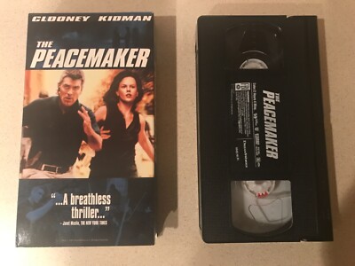 The Peacemaker (VHS, 1998) George Clooney, Nicole Kidman 96898348539| eBay