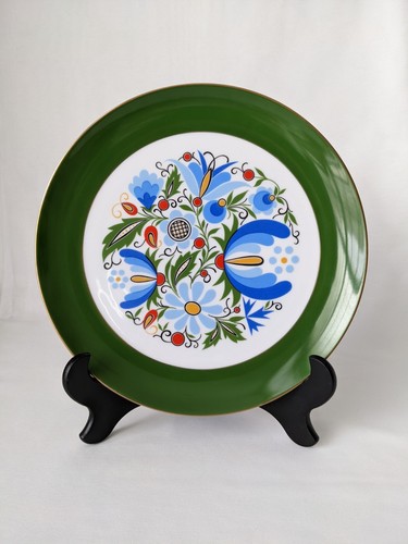 12" Lubiana Poland Porcelain Wall Hanging Plate/Serving Platter ...