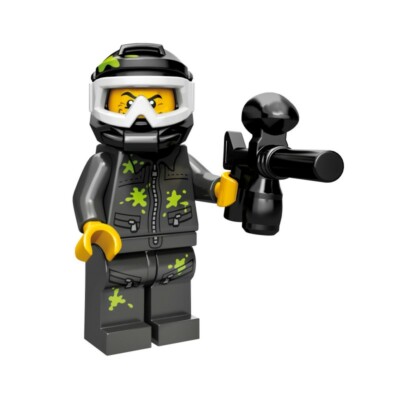 Lego Paintball Player Minifig Minifigures 71001 Series 10 | eBay Australia