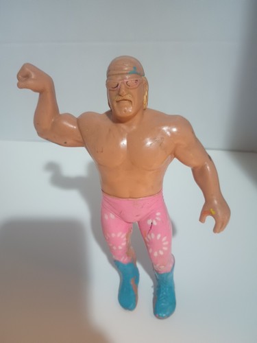 Vintage Jesse "The Body" Ventura WWF 8” Figure Pink Pants Titan Sports ...