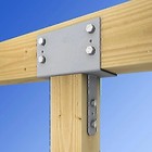 Simpson Strong Tie CC66PC Beam 6X Post Black Powder Coated Column Cap ...