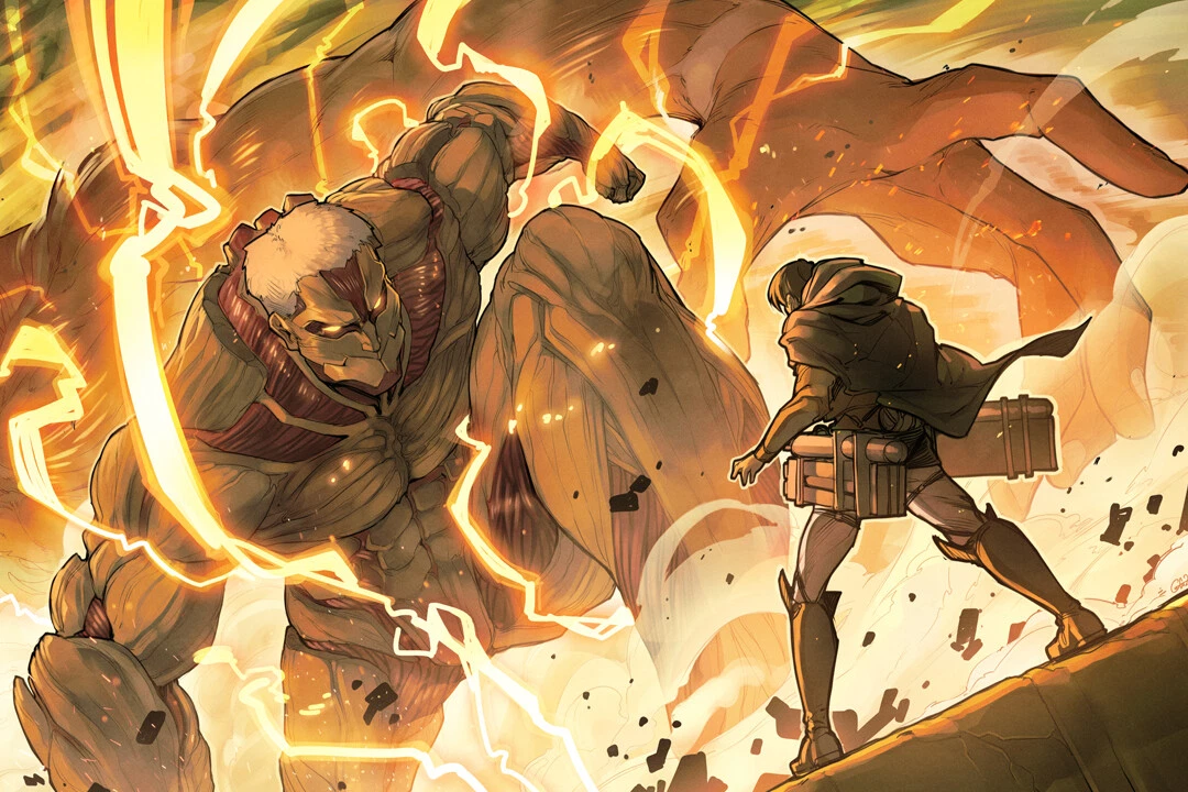 Attack On Titan Colossal Titan Wall