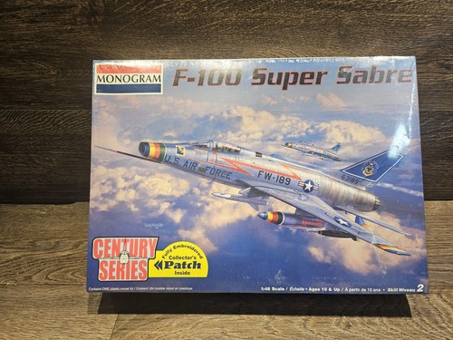 Monogram - F-100 Super Sabre - 1/48 Scale - Century Series 85-5496 ...