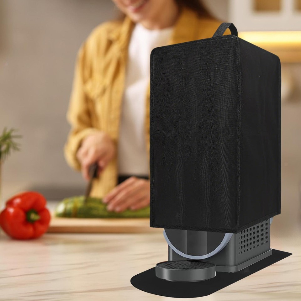 Slushie Machine Cover Dust Cover & Sliding Pad with Pockets 600D Oxford ...