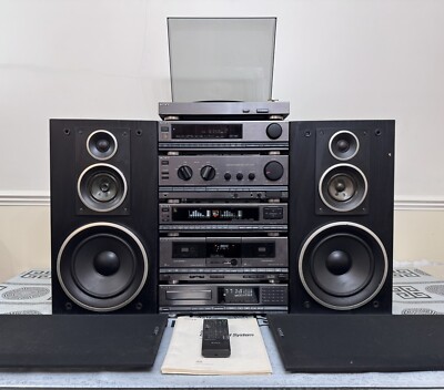 Sony LBT-D705 High-End Hi-Fi Stereo Stack System With Speakers & Remote ...