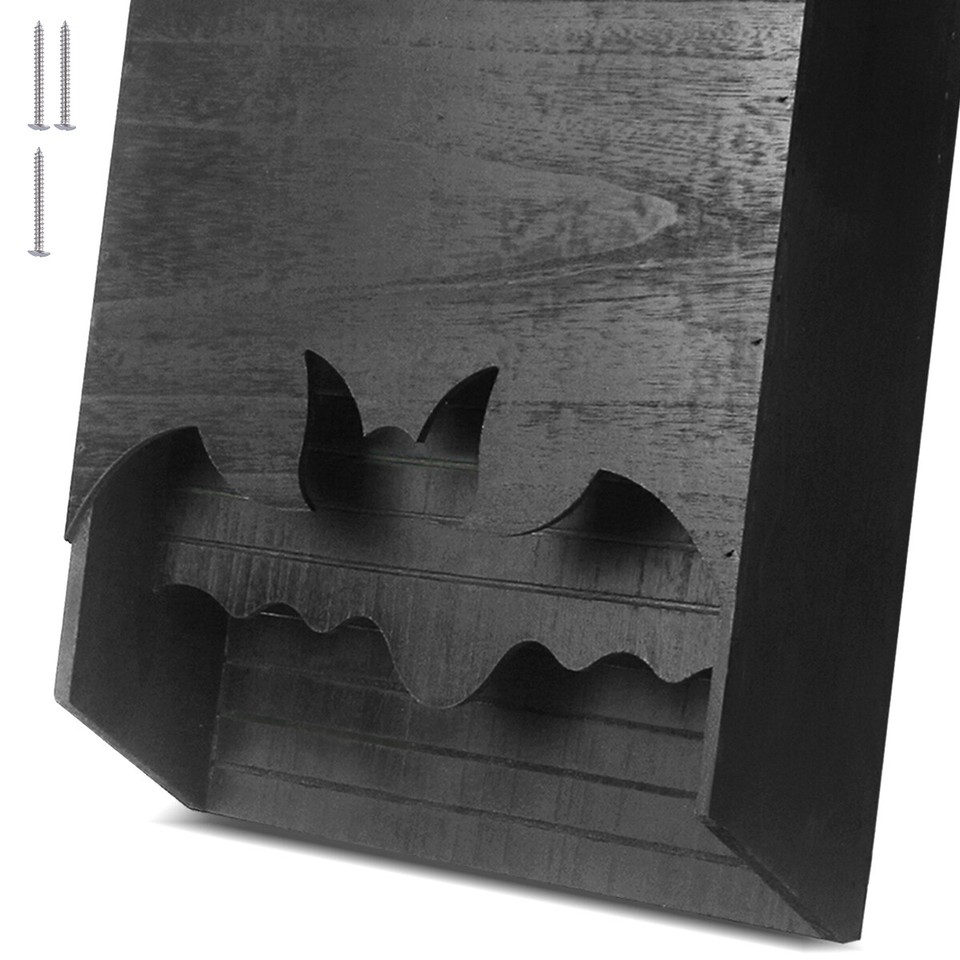 Large Wooden Bat House Double Chamber Bat Box Handcrafted Outdoor Bat ...