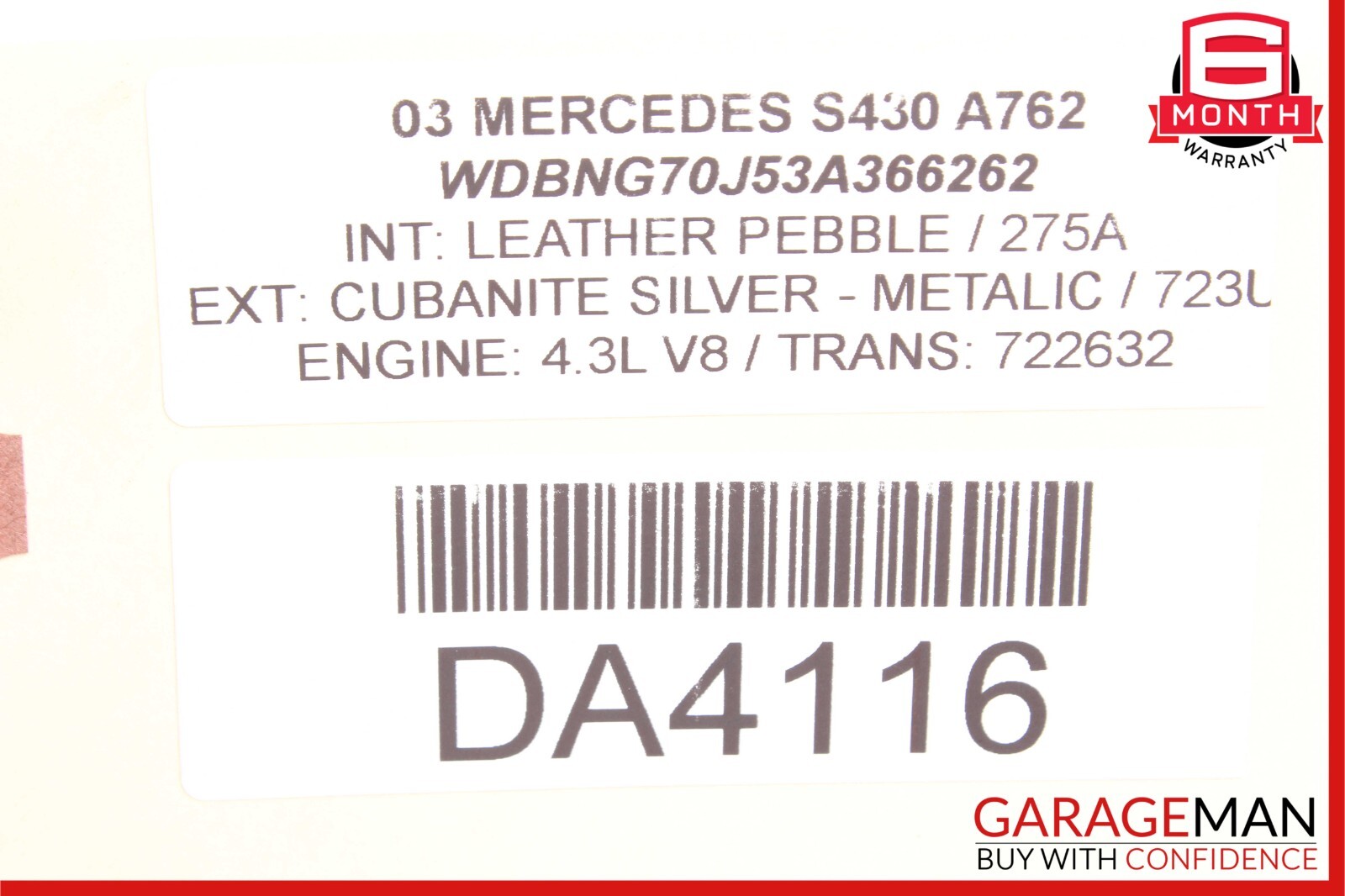 00-06 Mercedes W220 S430 S500 CL500 Engine Motor Cooling Radiator ...