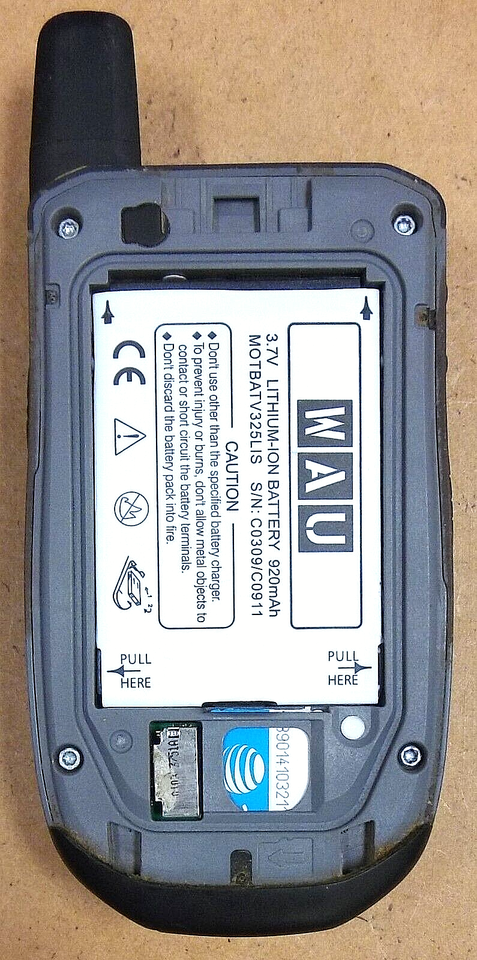 Motorola Tundra VA76r - Black and Gray ( AT&T ) Very Rare Flip Phone ...