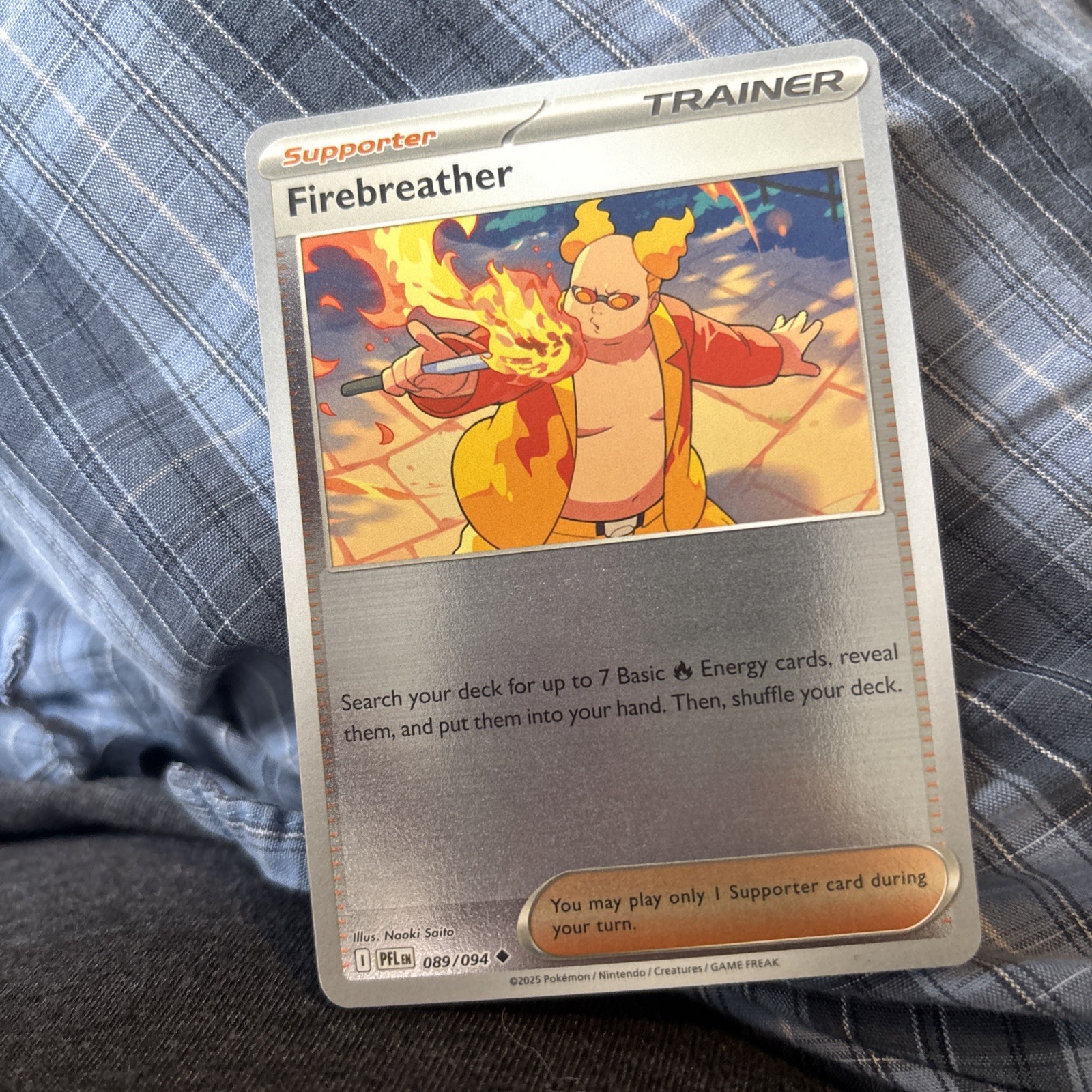 Firebreather 089/094 Uncommon Reverse Holo - Pokemon TCG Phantasmal ...