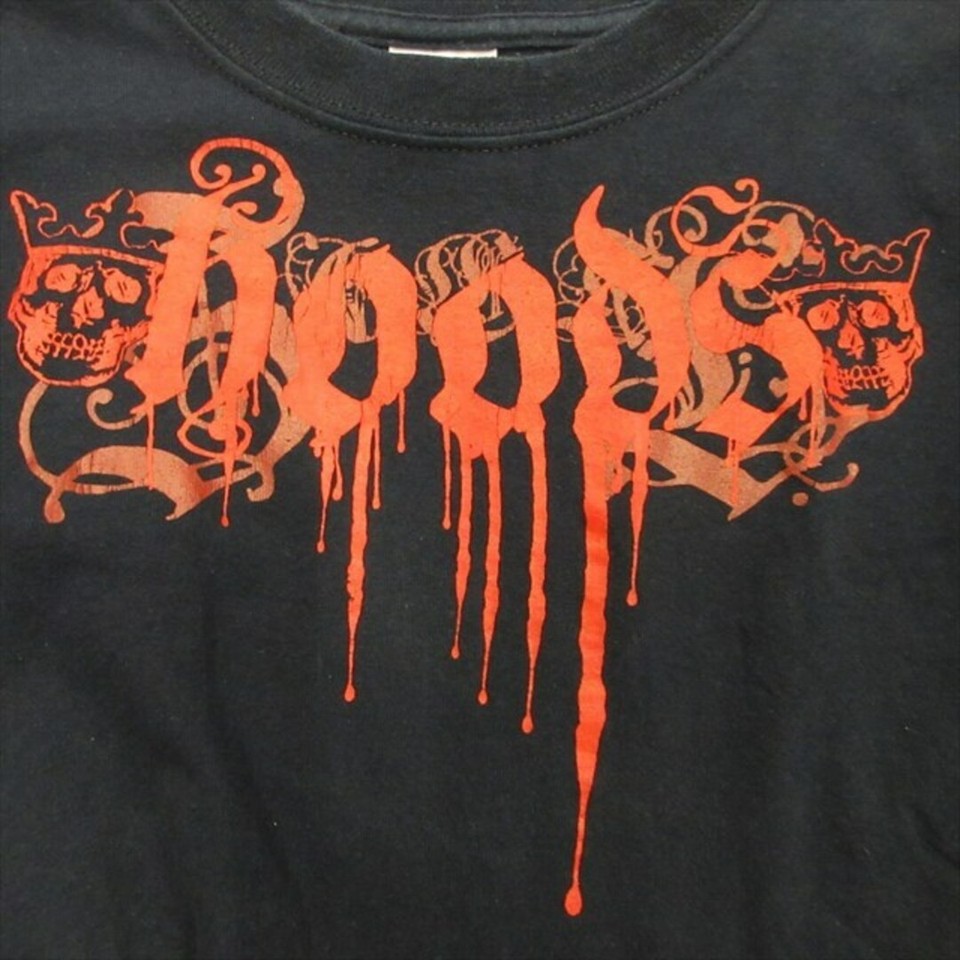 Hoods 90's 00's Band T Shirt Cut and Sewn Rock Hardcore Gildan Old ...