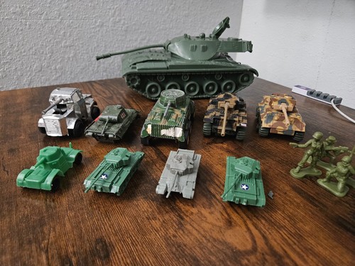 ULTIMATE 400+ Vintage Toy Soldiers Green Army Men with Tanks Planes ...