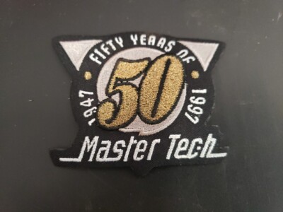 Vintage 50 Years 1947-1997 Master Tech Patch in Excellent Condition | eBay