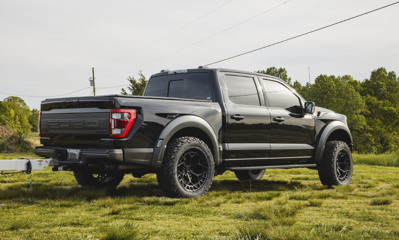 4 New 20" Fuel FC873 Charger Blackout 20x9 8x6.5 Wheels Rims Ram 2500 ...