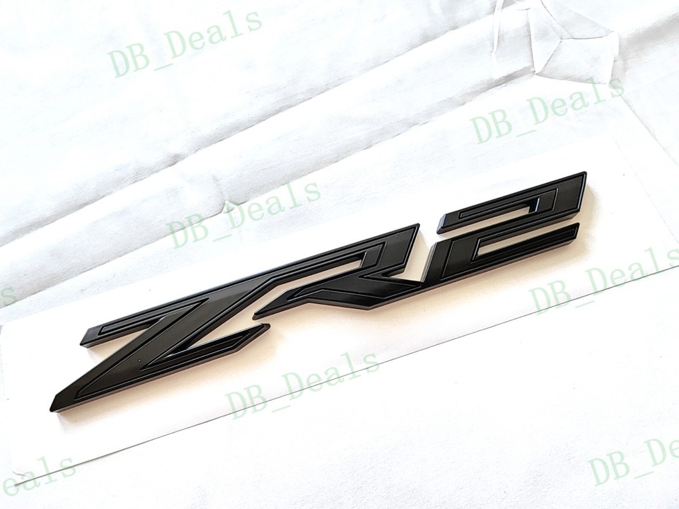 4PCS Matte Black Door Rear Colorado ZR2 Emblems Letters Badges 2023 ...