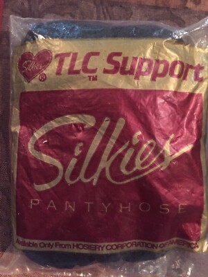 SILKIES ~ 1 Pair Pantyhose TLC 337 Navy Size Medium | eBay