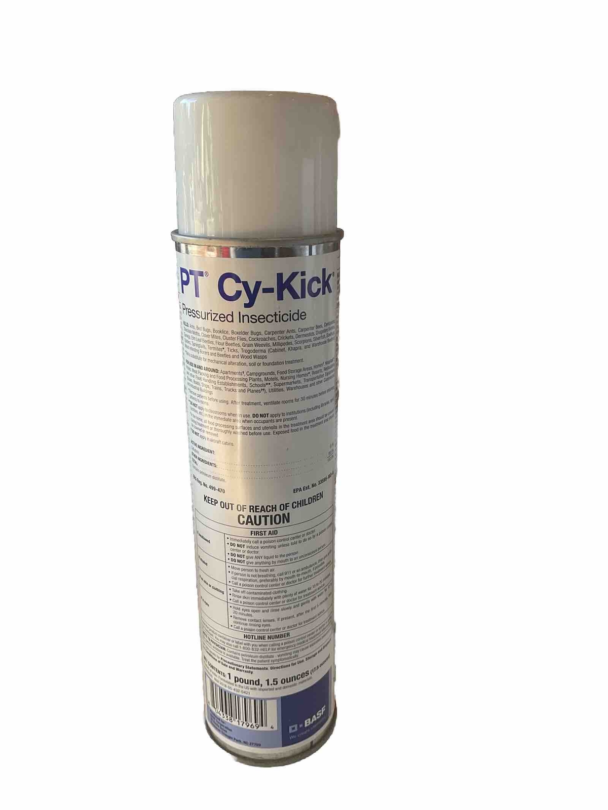 BASF PT Cy-kick CS Insecticide, 20 oz 804338144661 | eBay