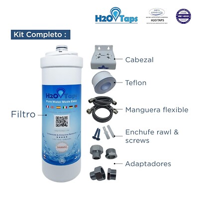 H2O Taps Under Sink Water Filter – Water Purifier, Filter System ...