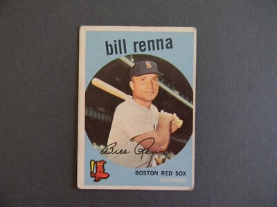 1959 Topps Baseball Card 72 Bill Renna | eBay