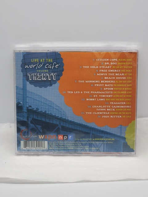 99 Cent CD Xpn's Live at The World Cafe Volume 30 Various Artists for ...