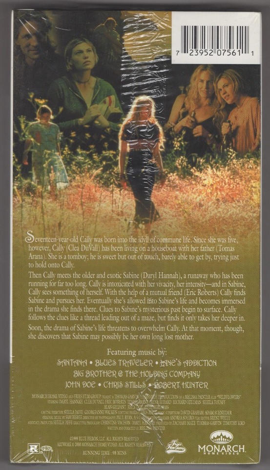 Wildflowers (Rare Factory Sealed Promo VHS Screener) Daryl Hannah ...
