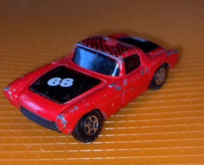 Vintage Unbranded Corvette Car 1:64 Diecast Toy Rare Original Old ...