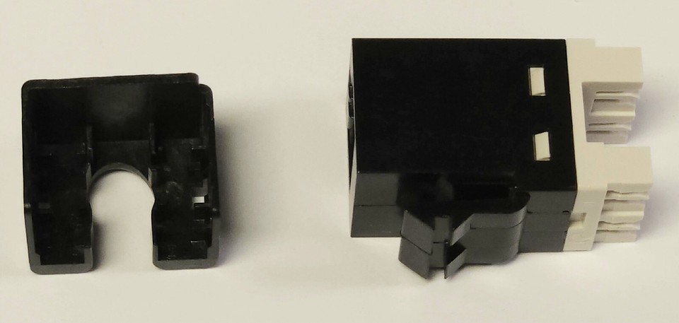 COMMSCOPE SL10G BLK 24 NETCONNECT SL10GC6A 2402 SL Series Modular JACK ...