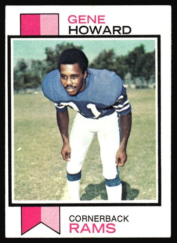1973 Topps Gene Howard #324 Los Angeles Rams | eBay
