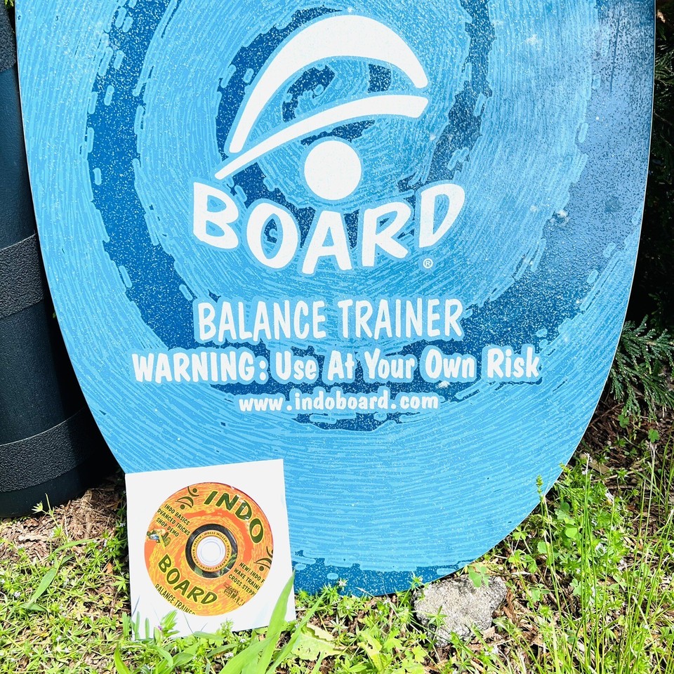 Indo Board Balance Trainer Fitness Training Board with Roller ...