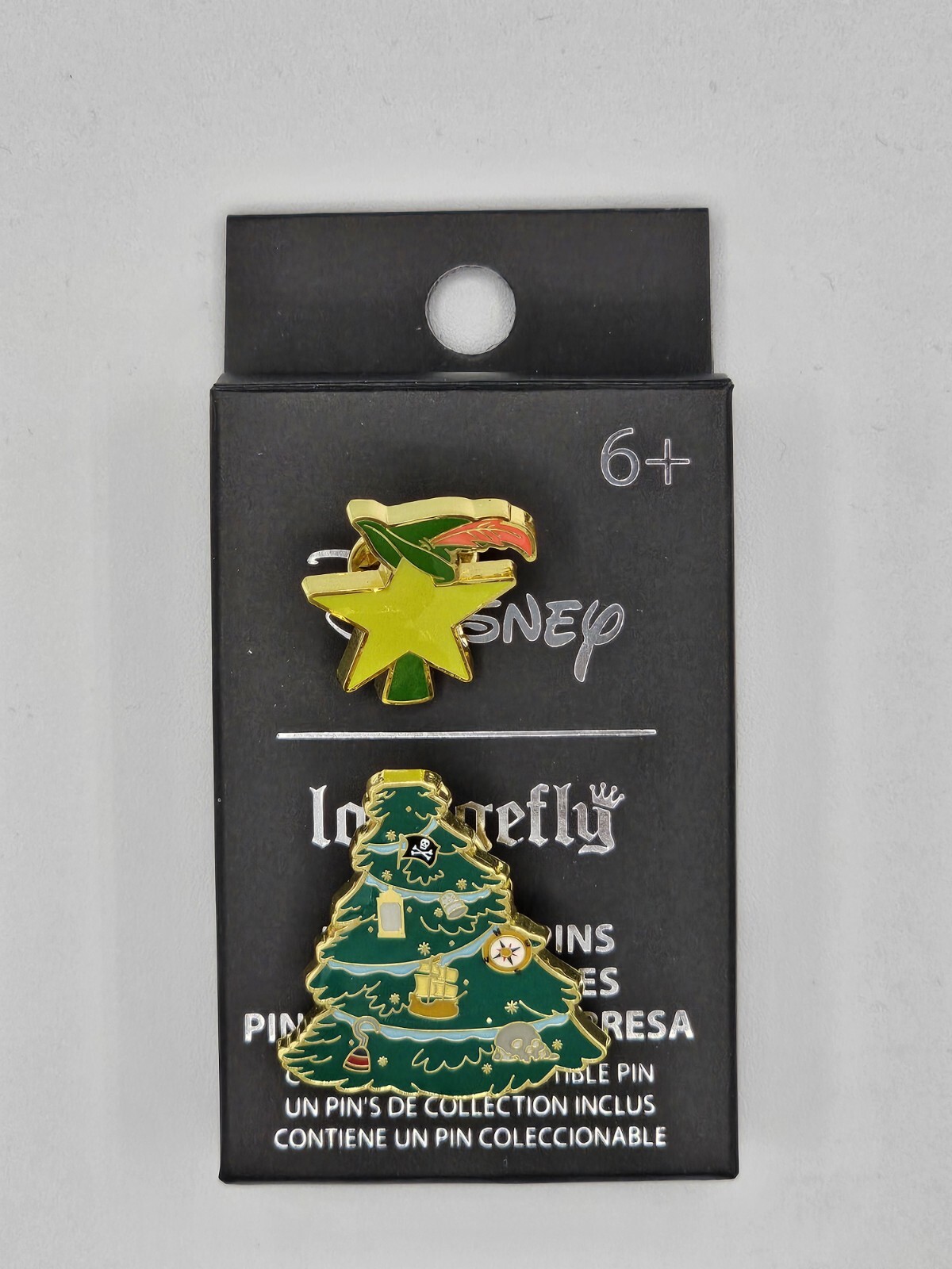 Loungefly Disney Christmas Tree Mystery Pin - Peter Pan | eBay