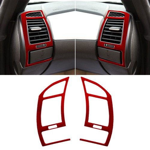 2PCS Red Carbon Fiber Side Air Vent Sticker Trim For BMW E85 2003-08 | eBay