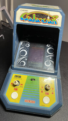 Vintage 1981 Coleco Galaxian Mini Tabletop Arcade Game Midway Works! | eBay