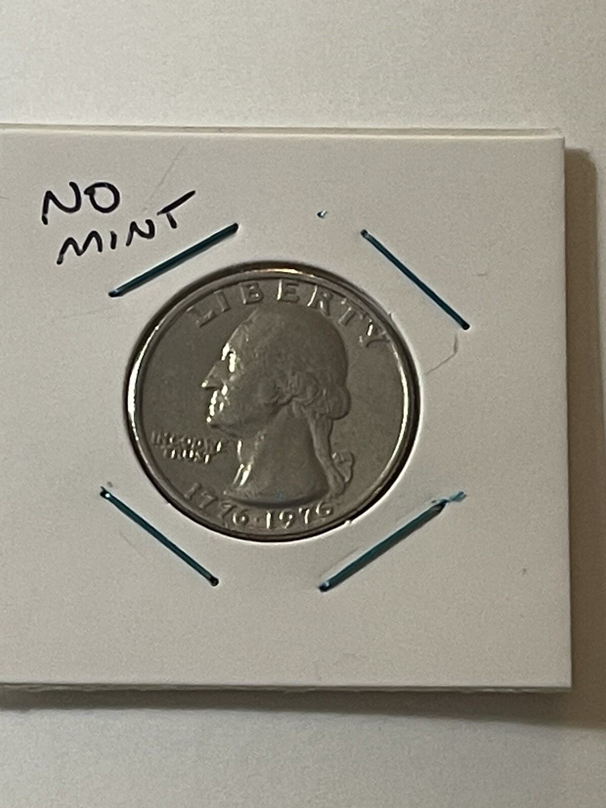 RARE Vintage U.S. Mint 1776-1976 Bicentennial Quarter NO MINT MARK | eBay
