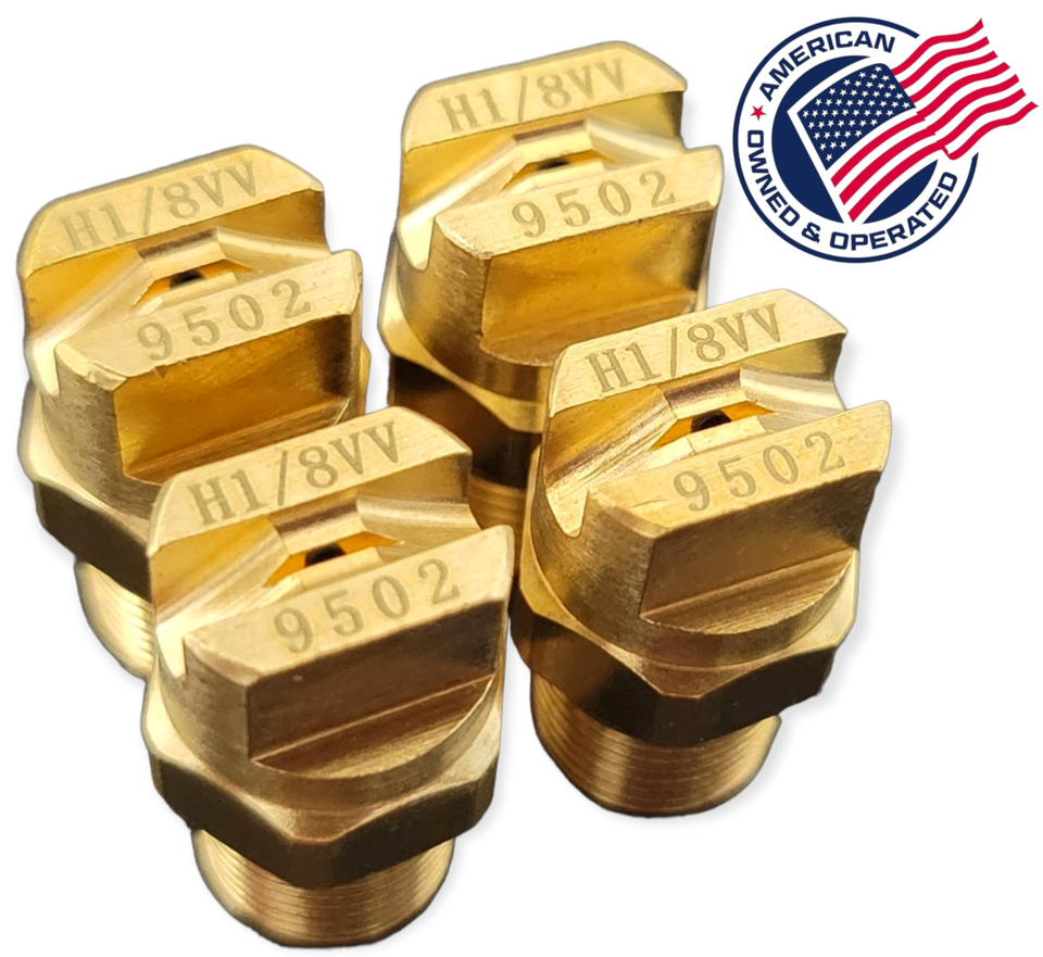 Carpet Cleaning Extractor 9502 Wand Jet Nozzle Brass 1/8" V-Jet (Set of ...