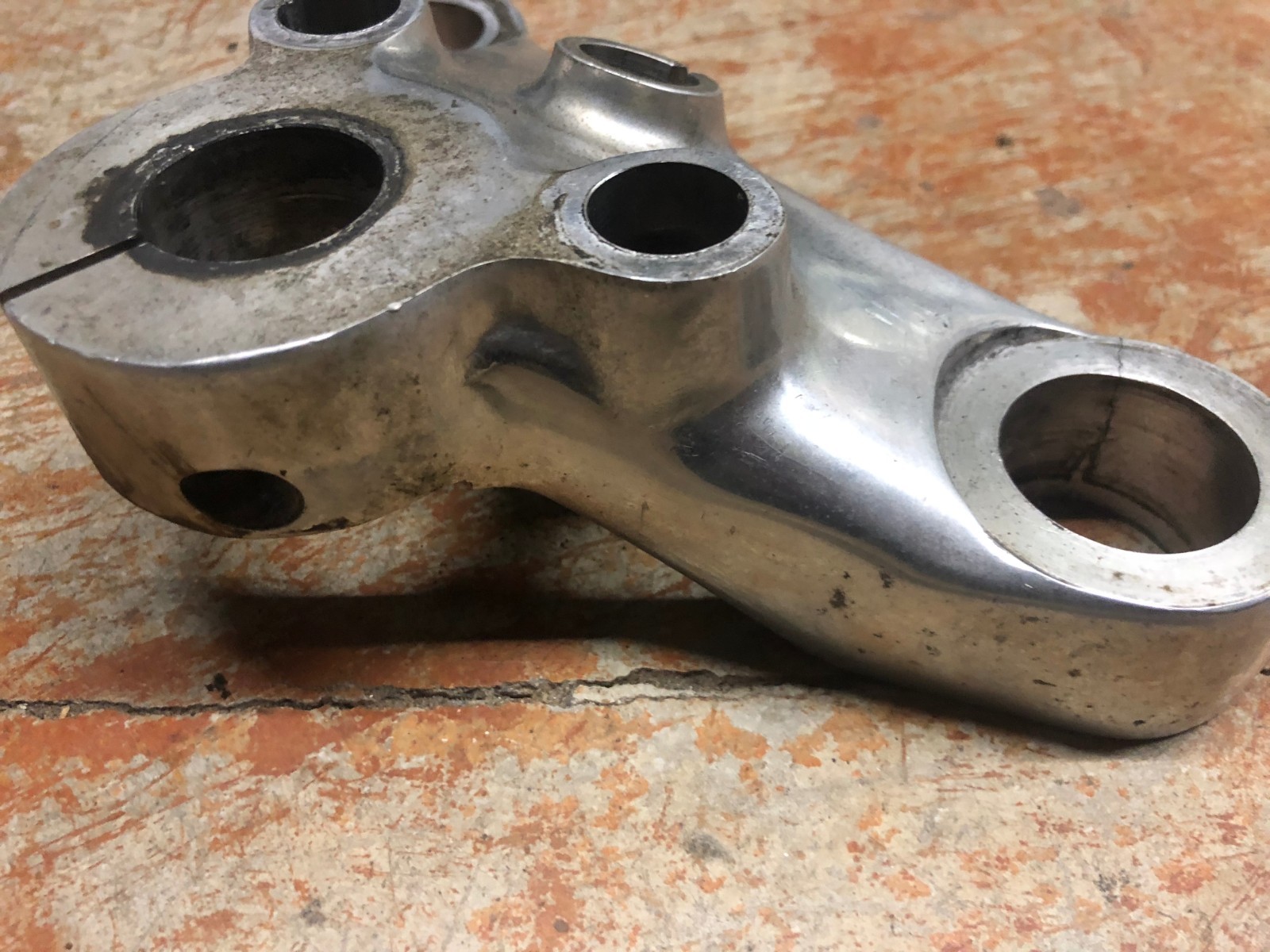 Triumph X75 Hurricane Polished Triple Tree Top Clamp #97-4191 | eBay UK