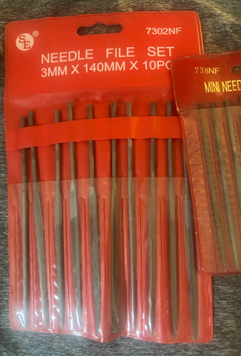 lot of 3 Vintage Needle File Sets - Watchmakers, diamond - Swiss High ...