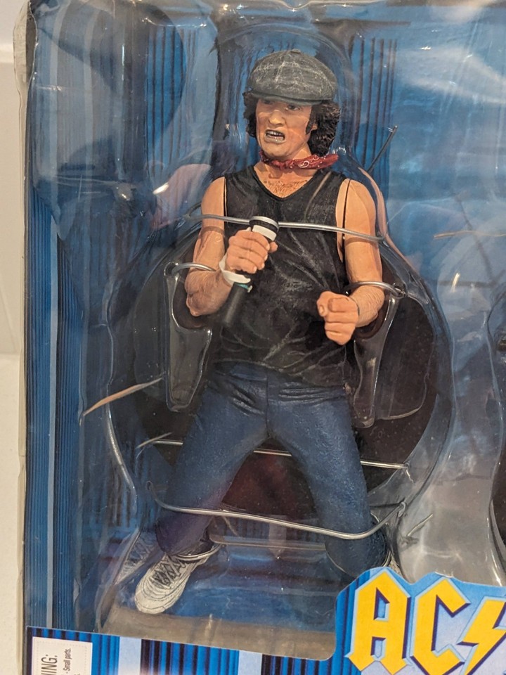 2007 NECA AC/DC Brian Johnson & Angus Young Figure Pack NEW SEALED | eBay