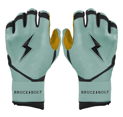 BRUCE BOLT PATRIOT SERIES PREMIUM LONG CUFF BASEBALL BATTING GLOVES XL ...