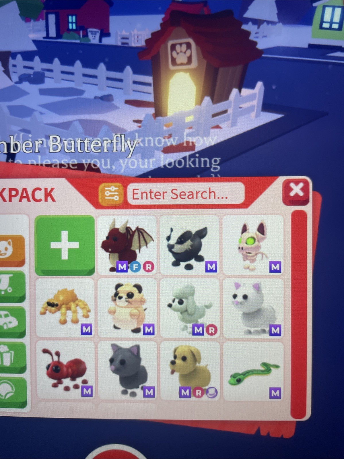 adopt me mega pets including mega dragon, mega skelebat and mega badger ...