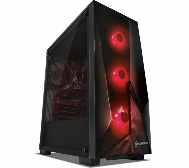PC Specialist Tornado R5 (1 TB + 128 GB, AMD Ryzen 5, 3.6 GHz, 16 GB ...