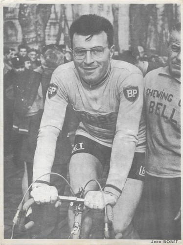 PHOTO-CYCLISME-JEAN BOBET-GROS PLAN -24X18-MIROIR SPRINT- | eBay