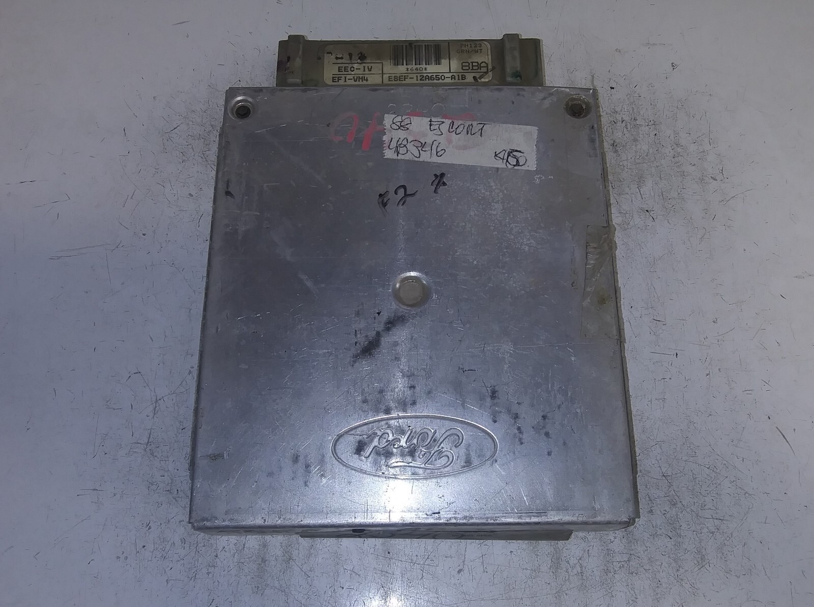E8EF-12A650-A1B Ford Escort 1988 ecu ecm computer | eBay Australia