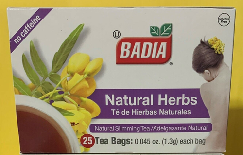 Badia Natural Herbs Slimming Tea. Te De Hierbas Naturales. Adelgazante ...