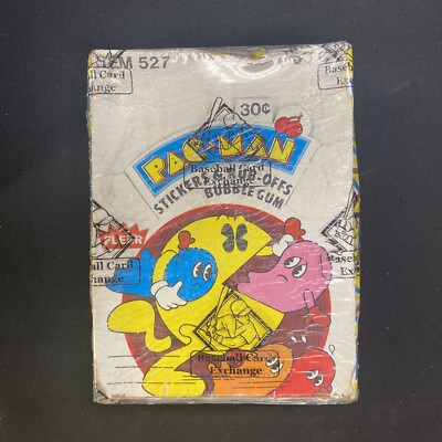 1981 Fleer Pac Man Trading Card Box | eBay
