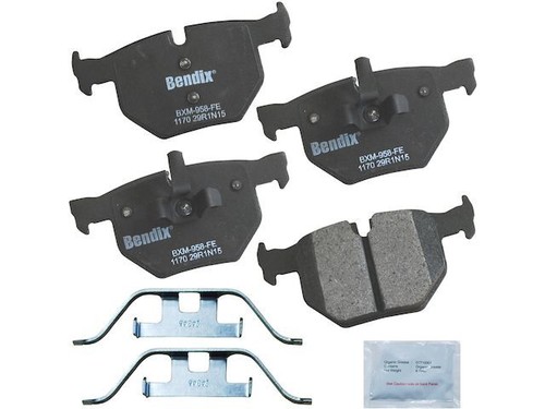 For 2007-2011, 2013 BMW 335i Brake Pad Set Rear Bendix 59652DBWH 2008 ...