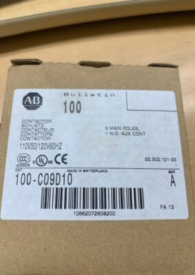 Allen Bradley 100-C09D10 IEC Contactor | eBay