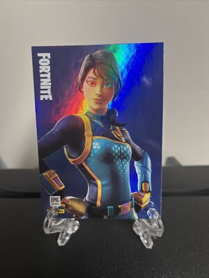 Panini 2020 Fortnite Series 2 USA Bolt #7 Holo SP Uncommon Holofoil NM ...
